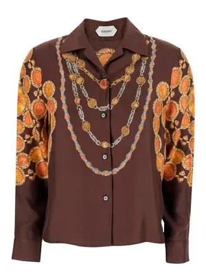 VERSACE VERSACE Printed Silk Shirt