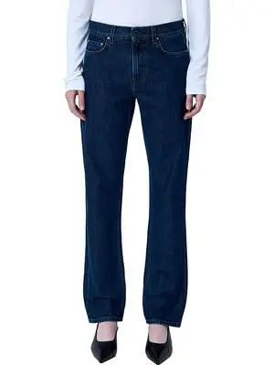 TOTEME TOTEME Tapered Low-Rise Jeans Blue