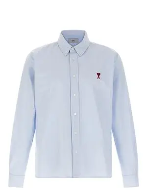 AMI Paris De Coeur' Shirt - Blue