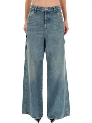 DIESEL® DIESEL 1996 D-SIRE Wide-Leg Jeans Blue