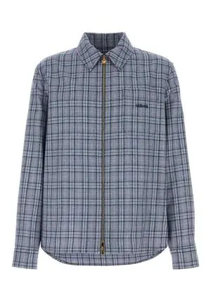 Versace Embroidered Wool Shirt - Multicolor