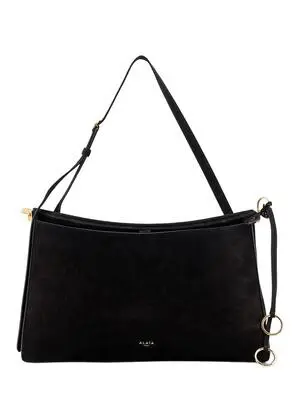 Alaïa Le Click Pocket 35 Nabuk Shoulder Bag - Multicolor