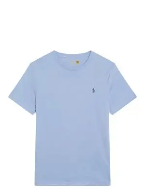 Polo Ralph Lauren Light Custom Slim-fit Cotton T-shirt - Blue