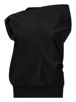 Sacai Asymmetrical Top - Black