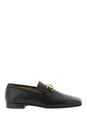 Valentino Garavani Vlogo Signature Loafers - Black