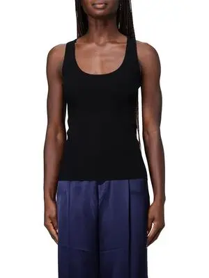 Max Mara Max Mara Ribbed Tank Top Black