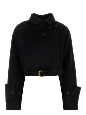 Chloé Wool Coat - Black