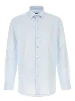 Etro Pastel Light Cotton Shirt - Blue