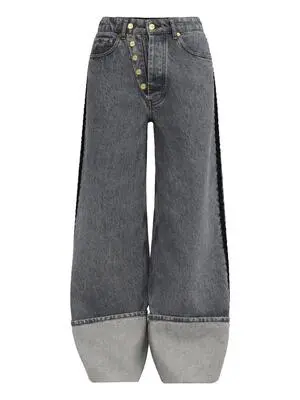 GANNI GANNI Double Fly Jeans