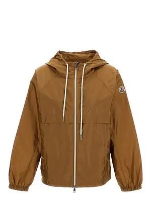 Moncler Hooded Zip-up Nylon Jacket - Multicolor