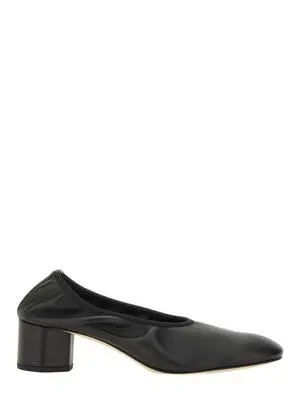 AeydĒ Gemma Nappa Leather Pumps - Black
