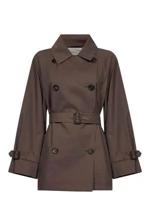 Max Mara Double-breasted Trench Coat - Multicolor
