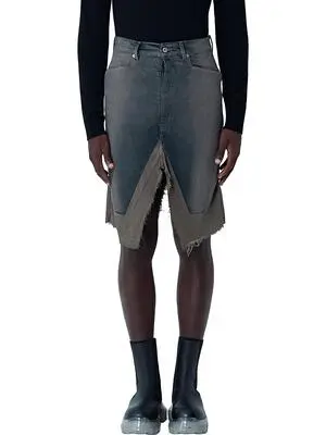 RICK OWENS RICK OWENS Slivered Midi Skirt