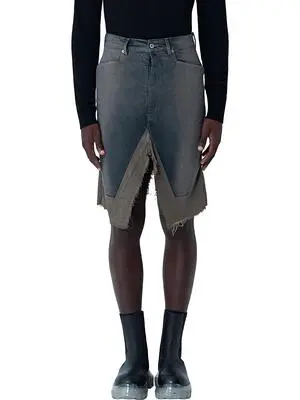 Rick Owens Slivered Midi Skirt - Multicolor