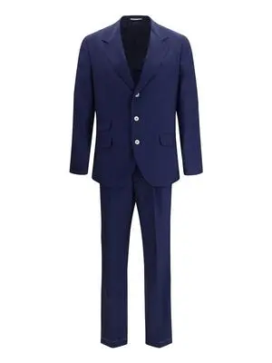BRUNELLO CUCINELLI Brunello Cucinelli Men Single-Breasted Suit With Peak Lapels