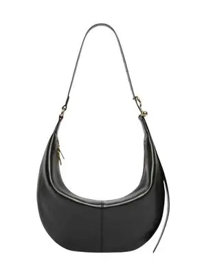 Sportmax Nappa Leather Hobo Bag - Black
