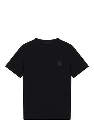 Stone Island Navy T-shirt With Logo Patch - Blue