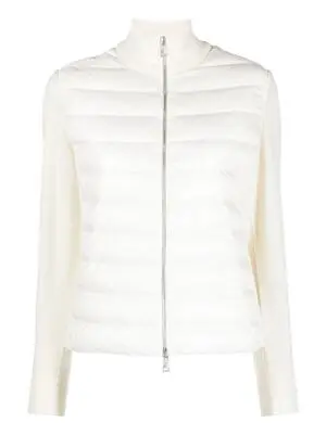 Moncler Quilted Zip-up Cardigan - Multicolor