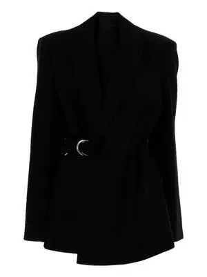 Loewe Wool Draped Jacket - Multicolor