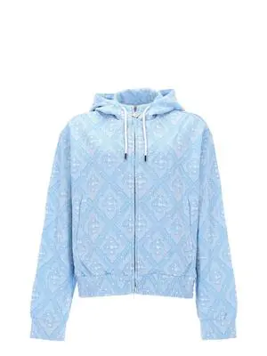Casablanca CASABLANCA Jacquard Full Zip Hoodie Multicolor
