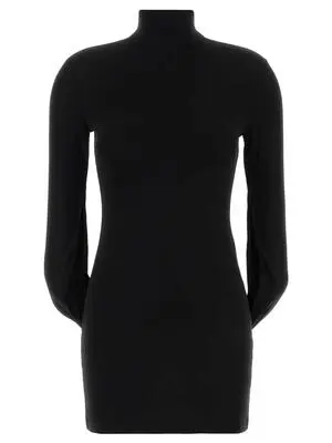 Alexander Wang Stretch Jersey Mini Dress - Black