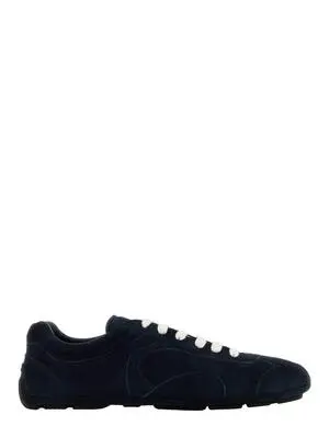 Prada PRADA Suede Montecarlo Sneakers Blue