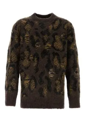 Junya Watanabe Embroidered Wool Blend Sweater - Multicolor