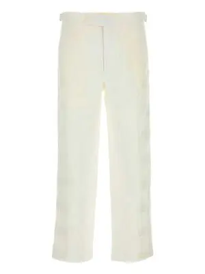 BODE Linen Salt Pant - White