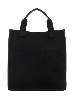 MAISON MARGIELA Canvas Shopper Bag - Black