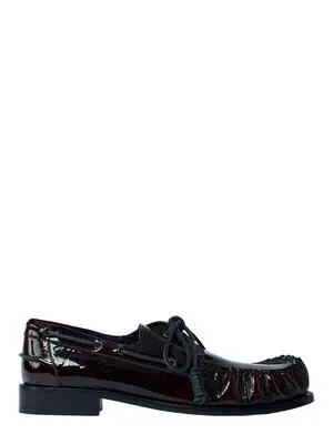 Dries Van Noten Patent Leather Lace-up Shoes - Multicolor