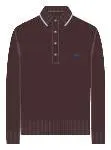 WALES BONNER John Smedley For Long-sleeved Merino Wool Polo - Multicolor