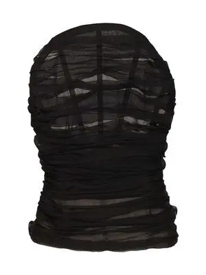 Balenciaga Fitted Bustier Top - Black