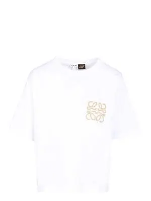 LOEWE LOEWE Paula's Ibiza Crocheted Anagram T-Shirt