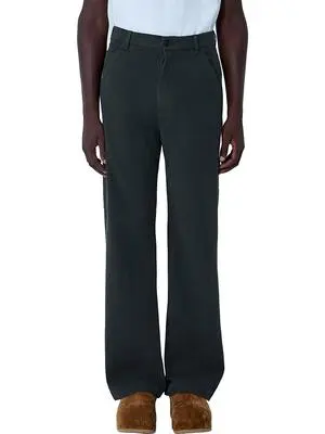 Dries Van Noten Drawstring Cotton Pants - Gray