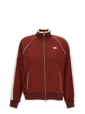 WALES BONNER WALES BONNER Motion Track Jersey Top Multicolor