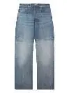 WALES BONNER Chance Straight Leg Jeans - Multicolor
