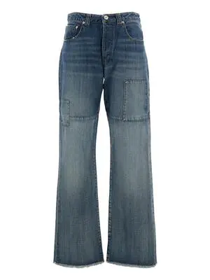 WALES BONNER WALES BONNER Chance Straight Leg Jeans