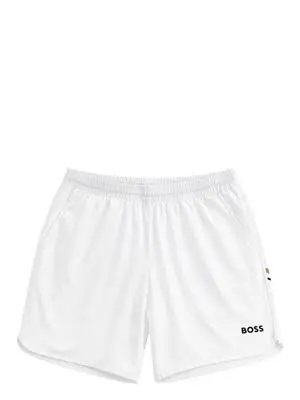 BOSS Logo Shorts - White