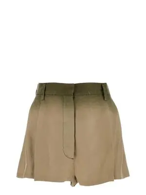 PRADA PRADA Sage Silk Shorts