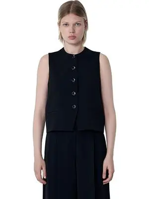 Max Mara Denver Waistcoat - Black