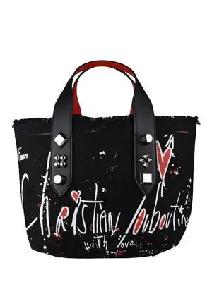 CHRISTIAN LOUBOUTIN Frangibus Small Tote Bag - Black