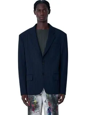 Acne Studios Single-breasted Blazer - Blue