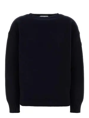 Chloé CHLOE Dark Wool Blend Sweater Blue