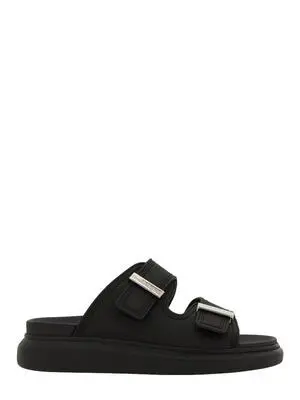 Alexander McQueen Alexander McQueen Oversized Hybrid Sandals Black