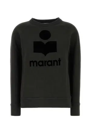 Isabel Marant Étoile ISABEL MARANT ETOILE Millyny Sweatshirt With Logo Detail Black