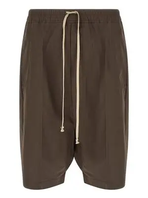 Rick Owens Bermuda Shorts - Brown