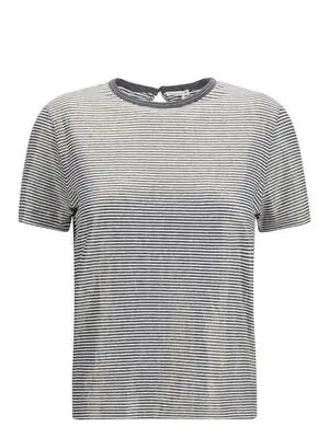 Brunello Cucinelli Striped Short-sleeve Crewneck T-shirt - Multicolor