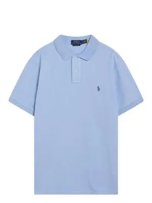 Polo Ralph Lauren Light Cotton Custom Slim-fit Polo Shirt - Blue
