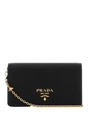PRADA PRADA Leather Mini Shoulder Strap Bag