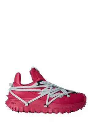 Moncler Trailgrip Megalace Sneakers - Red